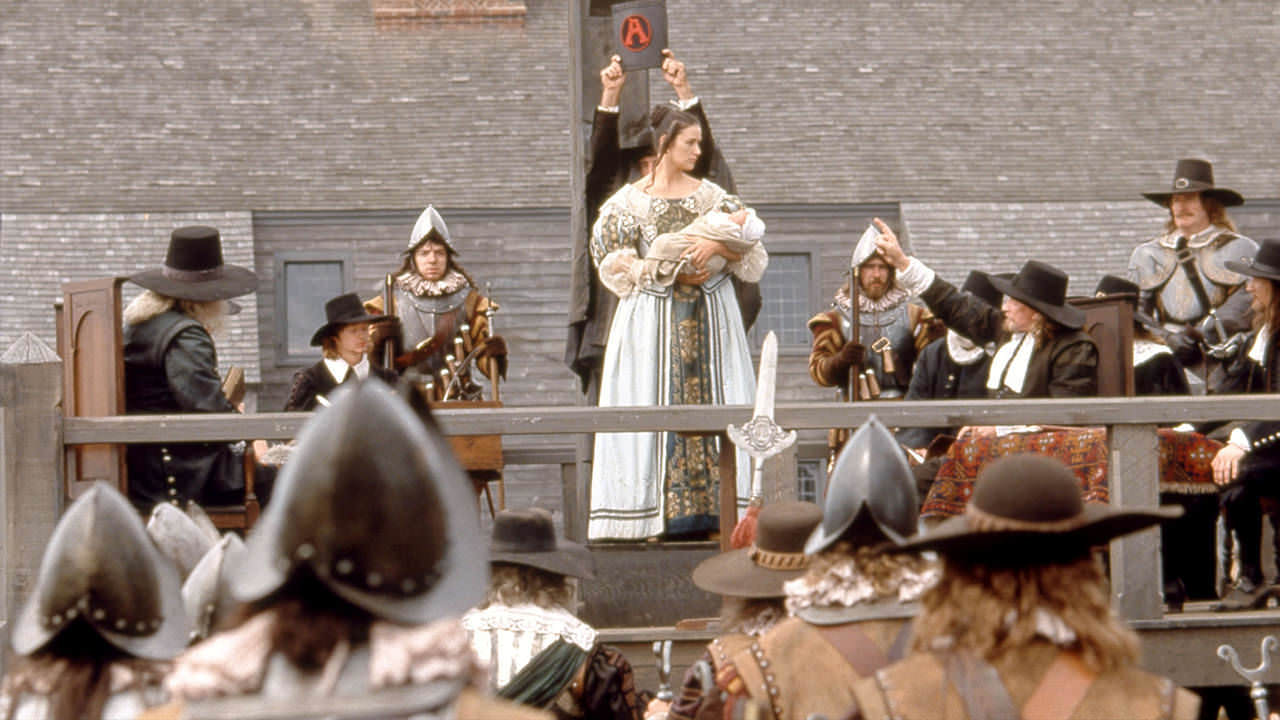 Scarlet Letter Scaffold