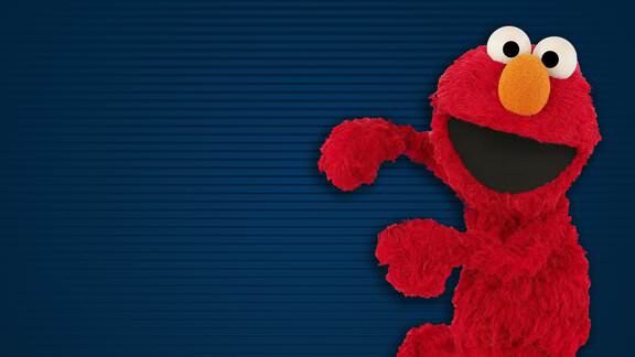Blue Elmo Wallpaper